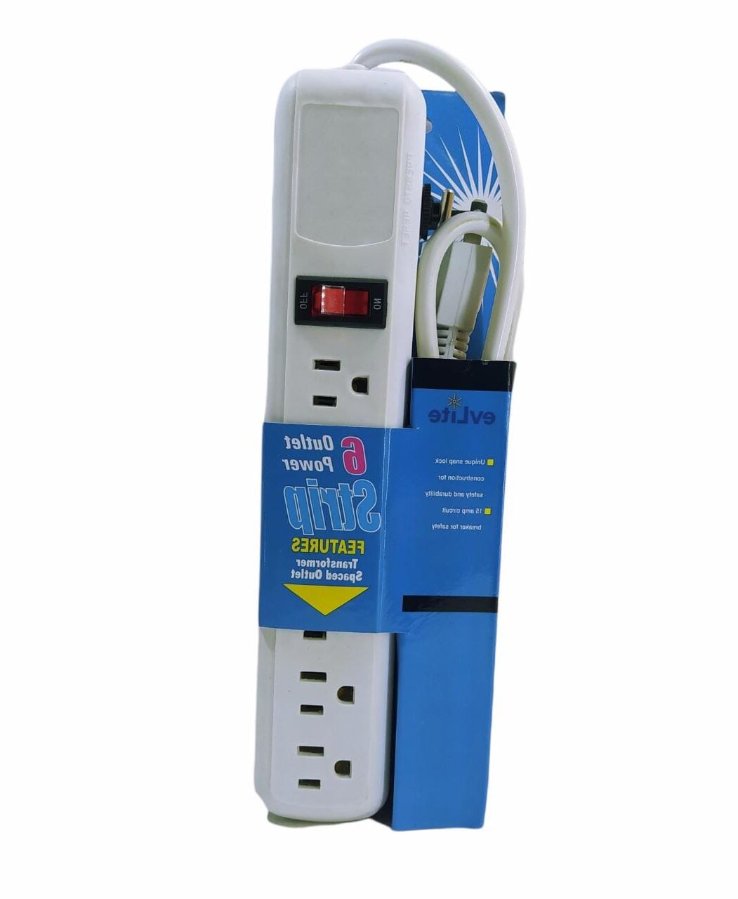 EXTENSION REGLETA 6 SERVICIOS POL. C/BREAKER