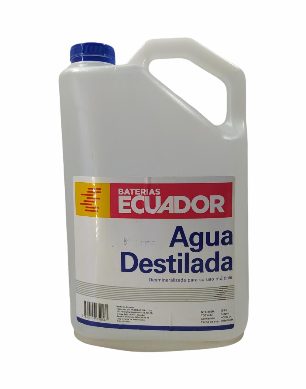 AGUA DESTILADA BOTELLA..