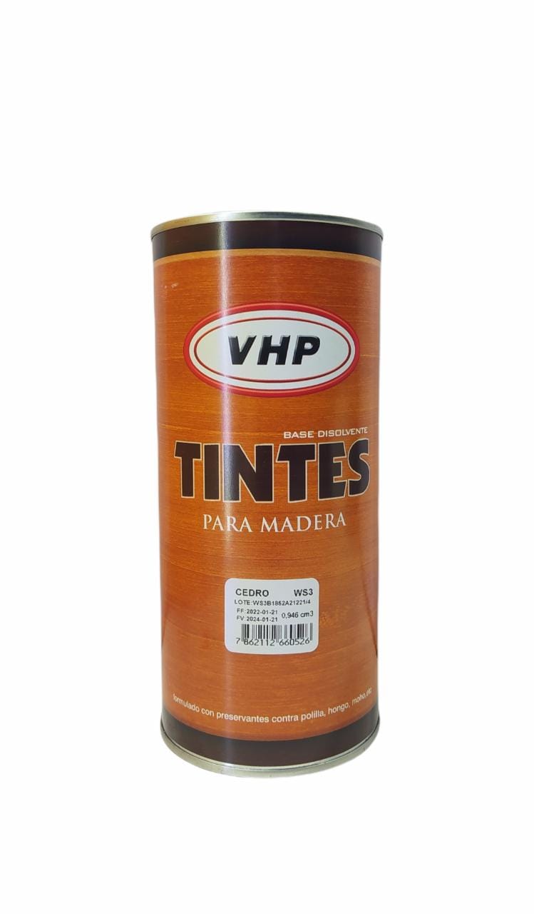 TINTE AL THINNER CEDRO 1LT. VHP