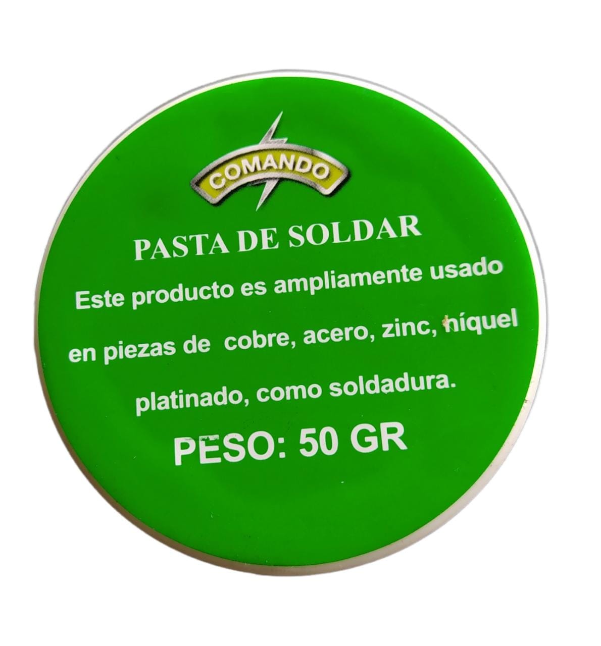Pasta Soldar 50gr COMANDO