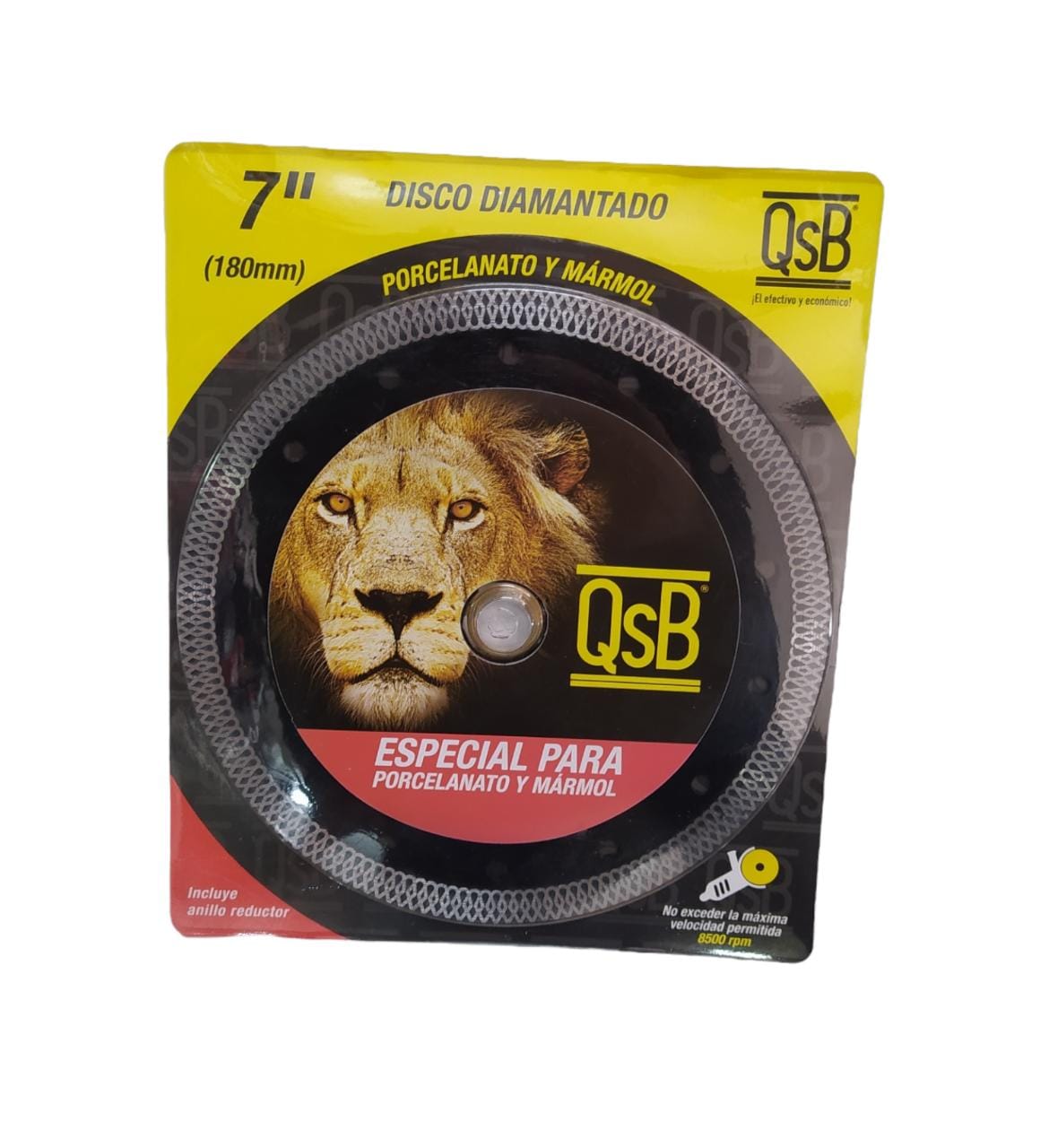 DISCO DIAM. PORCELANATO Y MÁRMOL 7" QSB