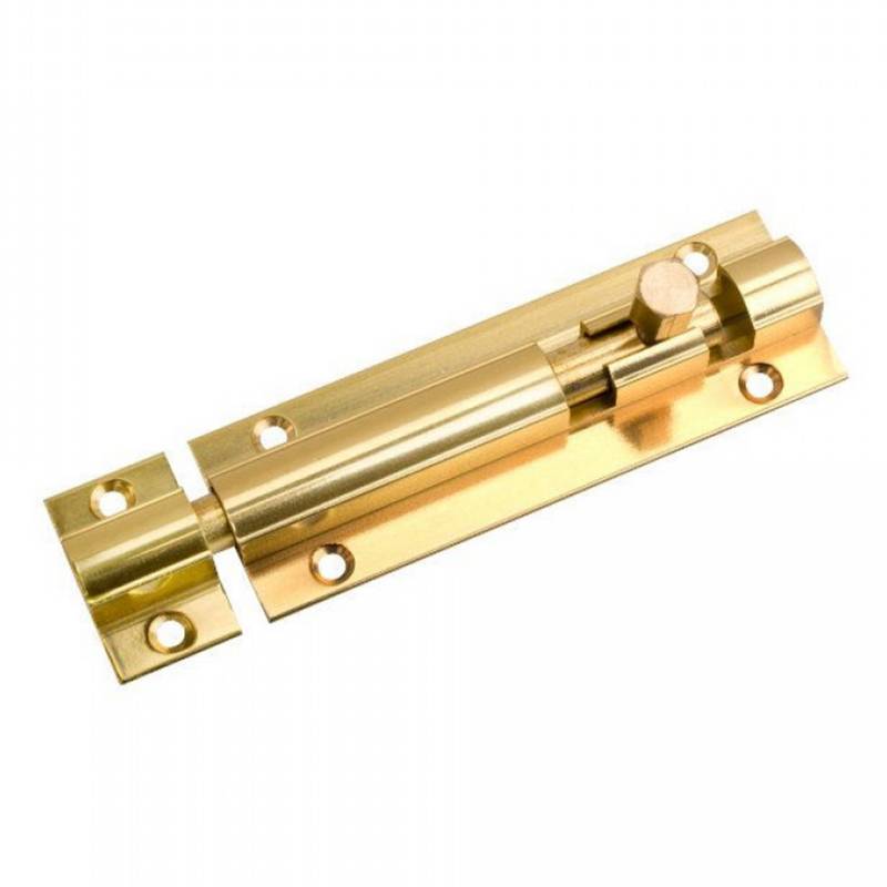 PICAPORTE CUADRADO DORADO 3"