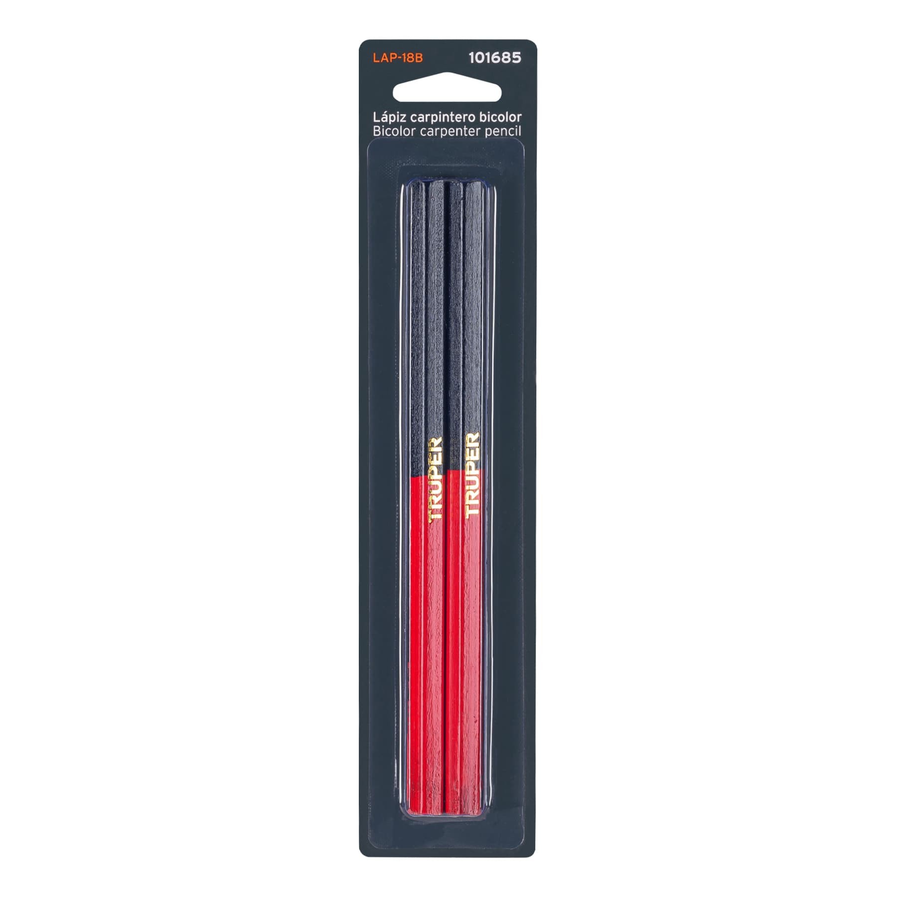 LAPIZ PARA CARPINTERO BICOLOR GRUESO