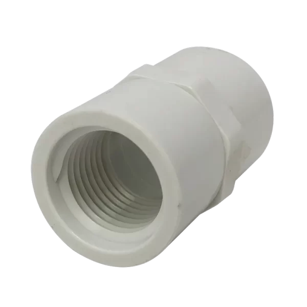 ADAPTADOR HEMBRA PVC 3/4 LISO A ROSACA IMP