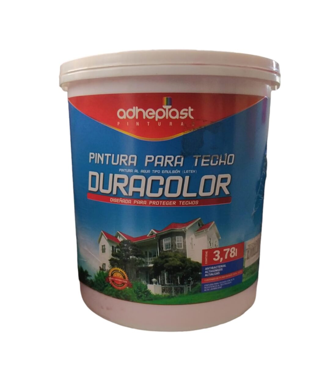 PINTURA PARA TECHO DURACOLOR ROJO GL (7861194607382)
