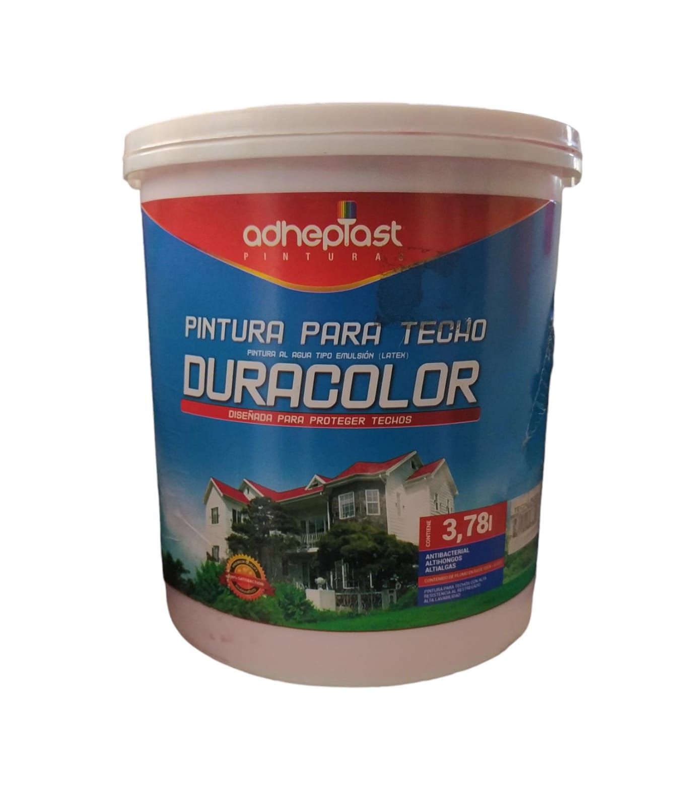 PINTURA PARA TECHO DURACOLOR ROJO GL (7861194607382)