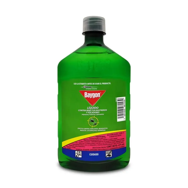 Baygon Liquido 475Ml Insectos-Rastreros Voladores